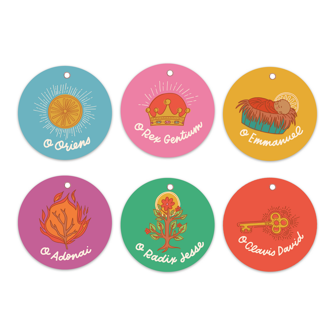 "O Antiphons" Ornaments – Catholic Family Crate