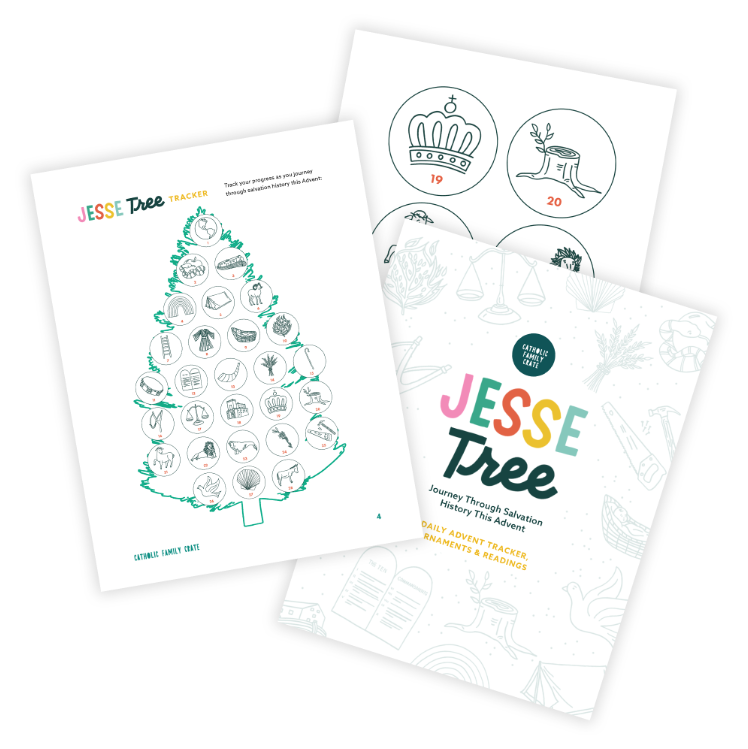 Jesse Tree Ornaments Activity Pack – Catholic Family Crate
