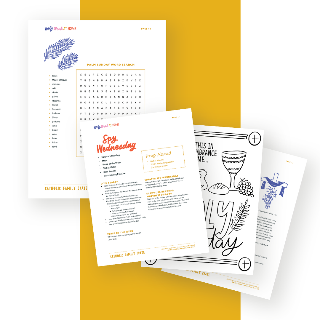 Holy Week Kit – Catholic Family Crate