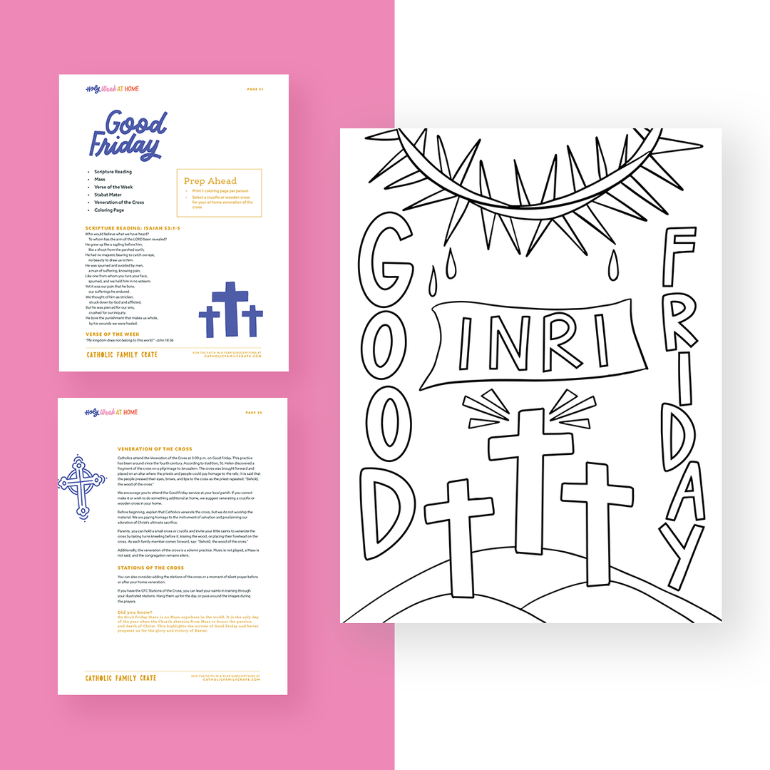 Holy Week Kit – Catholic Family Crate