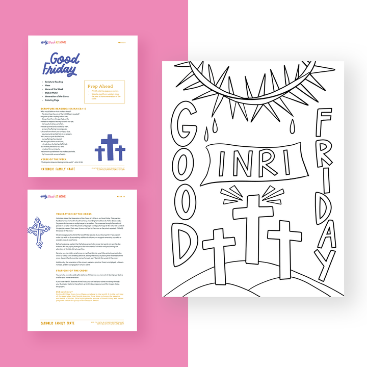 Holy Week Kit – Catholic Family Crate