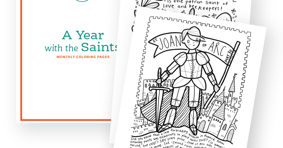 all saints coloring sheet